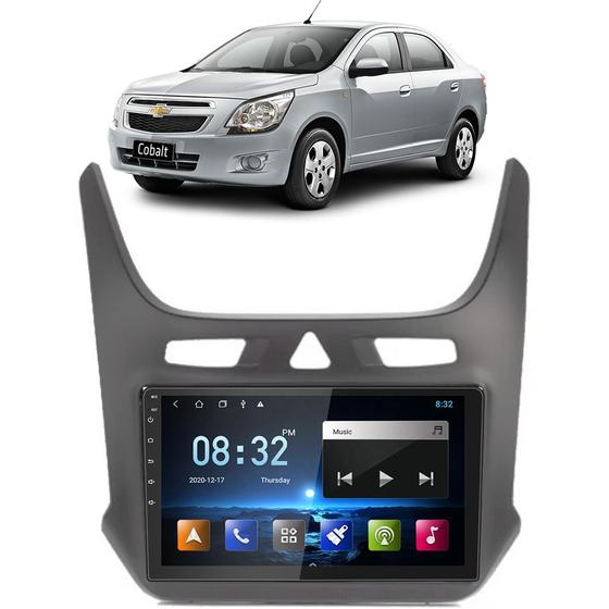 Kit Central Multimídia Android Cobalt 2012 2013 2014 2015 2016 2017 2018 2019 2020 9 Polegadas ...