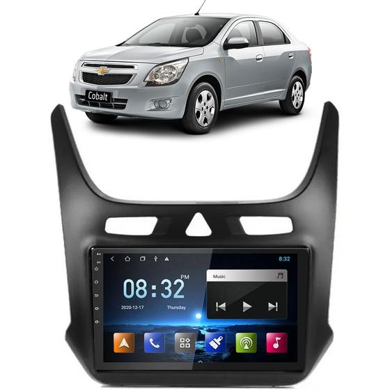 Kit Central Multimídia Android Cobalt 2012 2013 2014 2015 2016 2017 2018 2019 2020 9 Polegadas ...