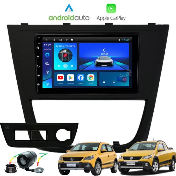 Kit Central Multimidia Android VW Gol Rallye Saveiro G5 Cross - Vision - Central Multimídia para ...