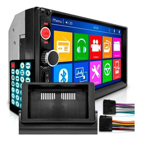 Kit central multimidia mp5 7 pol com moldura fiat uno mille 1994 a 2013 - FP IMPORT - Central ...