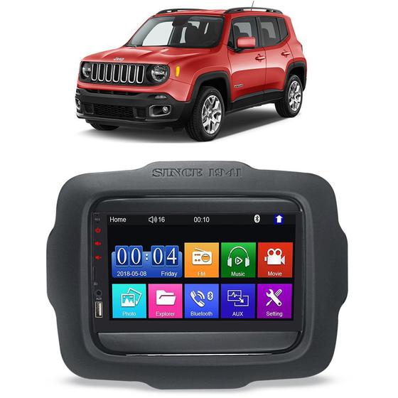 Kit Central Multimidia MP5 Renegade PCD 2015 2016 2017 2018 2019 2020 ...