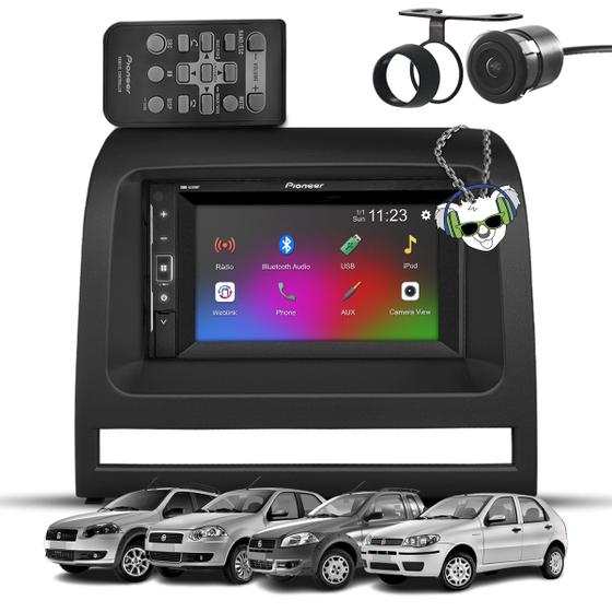 Kit Central Multimídia Pioneer Tela 6,2 DMH A248 BT Espelhamento via ...