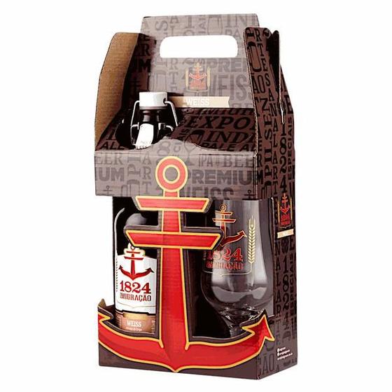 Kit Cerveja Artesanal Imigração Weiss 500ml + Copo - Bebidas - Magazine ...