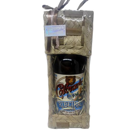 Kit Cerveja Colorado P/Presente Artesanal Na Cesta de Palha Cearense ...
