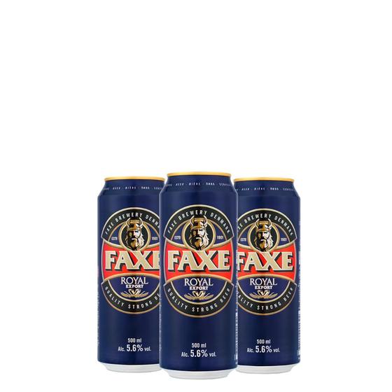 Kit Cerveja Faxe Royal Lt 500 ml 03 Unidades - Cerveja - Magazine Luiza