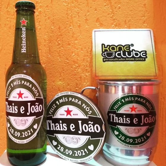 Kit cerveja personalizado - Gabi Braz Ateliê - Kit Cerveja - Magazine Luiza