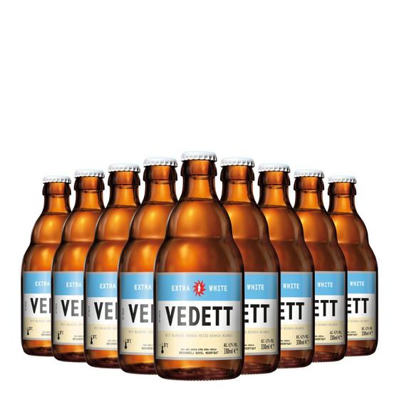 Kit Cerveja Vedett Extra White Gf 330ml 09 Unidades - Bebidas ...