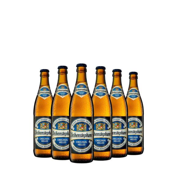Kit Cerveja Weihenstephaner Original Helles 500 ml 06 Unidades ...