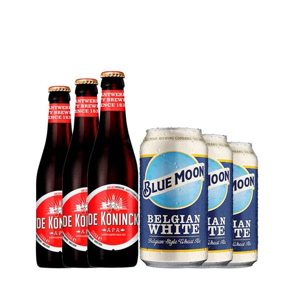 Kit Cervejas Blue Moon And Friends 7 - 06 Unidades - Miller Coors ...