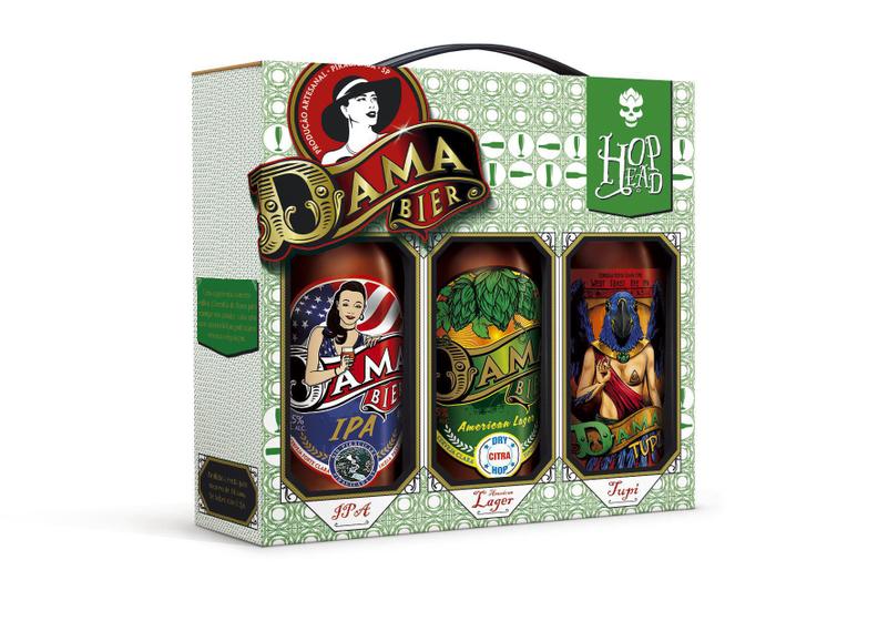Kit Cervejas Dama Bier 600Ml - Ipa / Tupi / American Lager - Cerveja ...