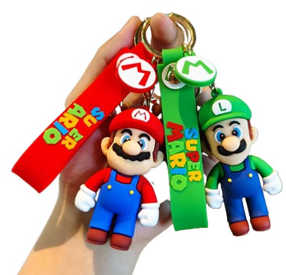 Kit Chaveiro Mario & Luigi Personagem Coleção Chave Carro - Peanuts ...