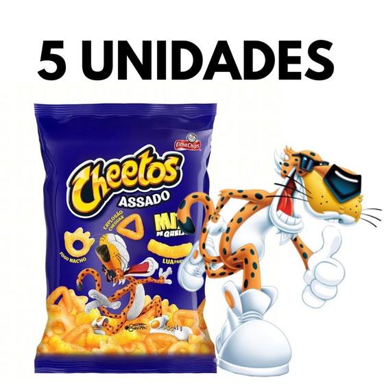 Kit Cheetos mix Queijos 41g com 5 unidades - Elma Chips - Cheetos - Magazine Luiza