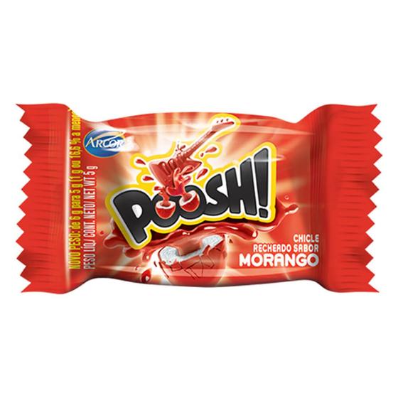 KIT Chiclete POOSH Sabores Variados C/ 5 Unidades - ARCO - Chicletes e ...