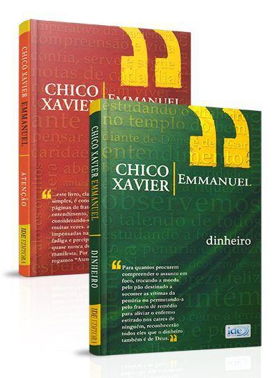 Kit- Chico Xavier e Emmanuel - Ide - Livros de Religião - Magazine Luiza