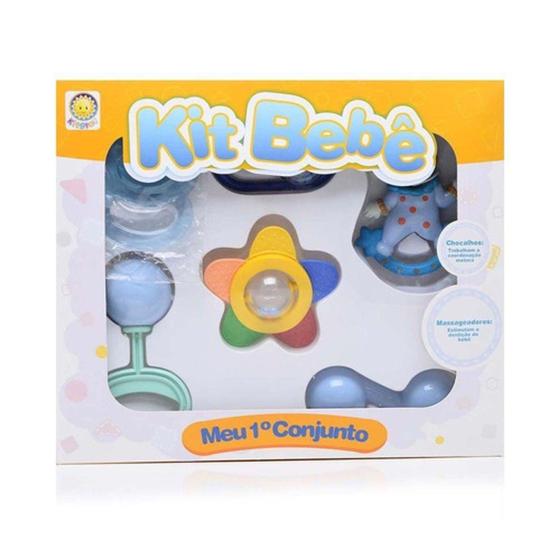 Kit Chocalhos Bebê Meu Primeiro - Kitstar - Chocalho para Bebê ...