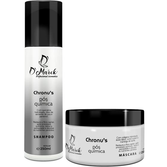 Kit Chonu'S Pós Quimica Intensa 250Ml/250G - Dmarck Cosmetics - Kit de ...