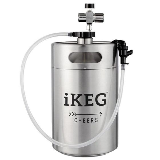 Kit Chopeira 5L torneira e regulador iKeg + 6 Cápsulas - Chopeira ...