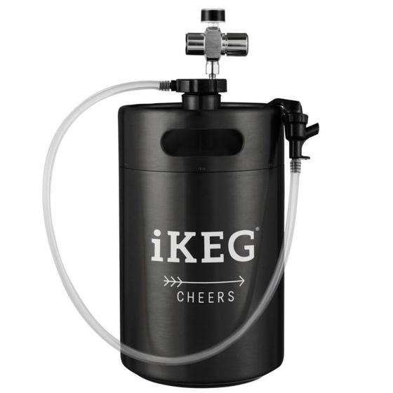 Kit Chopeira Preta Com Bolsa Térmica torneira PicNic 4L ikeg - Bolsa ...