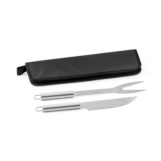 Kit Churrasco Profissional 2 Peças Inox Churrasqueiro - MUNDO STORE ...