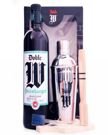 Kit Cocktail Steinhager DobleW 900ml - Destilaria Double W - Vodka ...