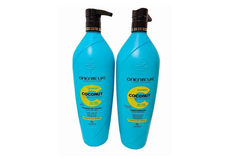 Kit Coconut Ativador De Cachos E Condic 1l Oriente Life - Shampoo ...