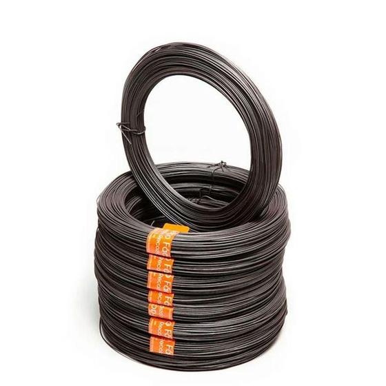 Kit Com 05 Rolo de Arame Queimado/Recozido Fio 18 - 1kg - Bruto - Arame ...