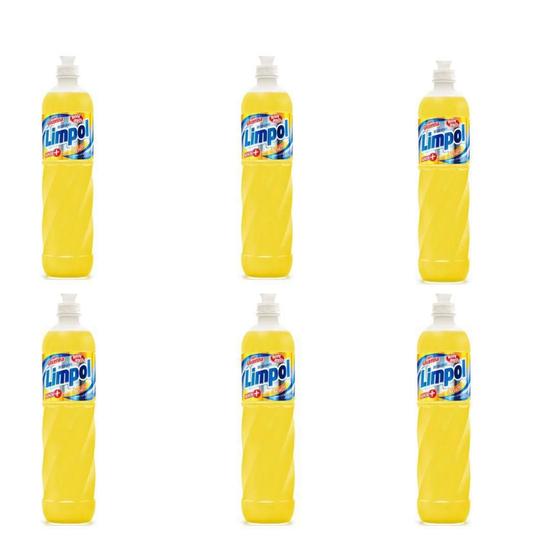 Kit Com 06 Detergente Limpol Neutro 500Ml Biodegradável - Bombril ...