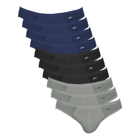 Kit Com 10 Cuecas Zorba Slip Algodão 791 - Cueca - Magazine Luiza