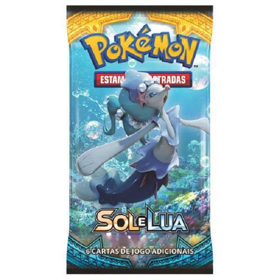 Kit Com 10 Envelopes De Cartas Pokemon - Sol E Lua - Copag - Deck de Cartas - Magazine Luiza