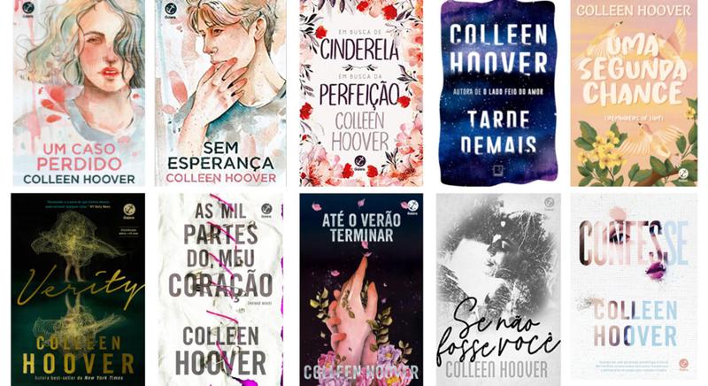 Kit Com 10 Livros Colleen Hoover - Galera Record - Aparador de Livros ...