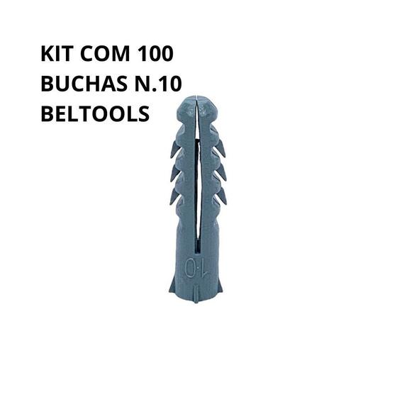 Kit com 100 bucha plastica n.10 beltools - Bucha Automotiva - Magazine ...