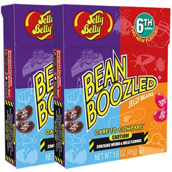 Kit Com 2 Balas Jelly Belly Bean Boozled Edição Atual - Balas ...