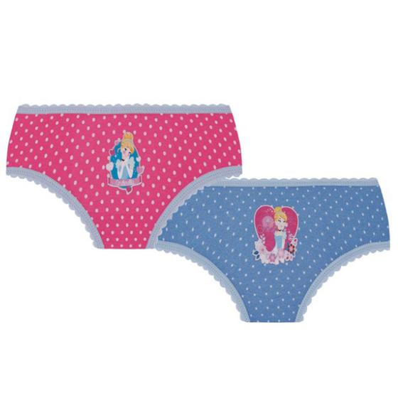 Kit com 2 Calcinhas Infantis Algodão Disney Confortável Lupo - Calcinha ...