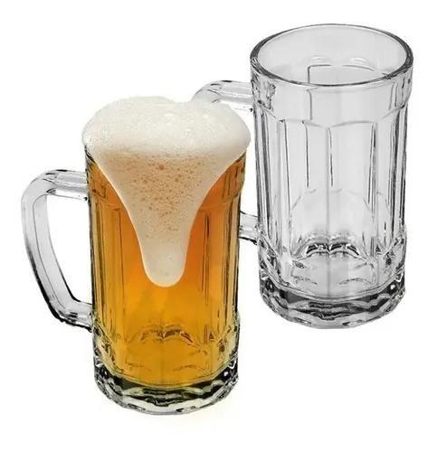 Kit Com 2 Canecas De Chopp Cerveja De Vidro 400 Ml - clink - Caneca de Cerveja - Magazine Luiza