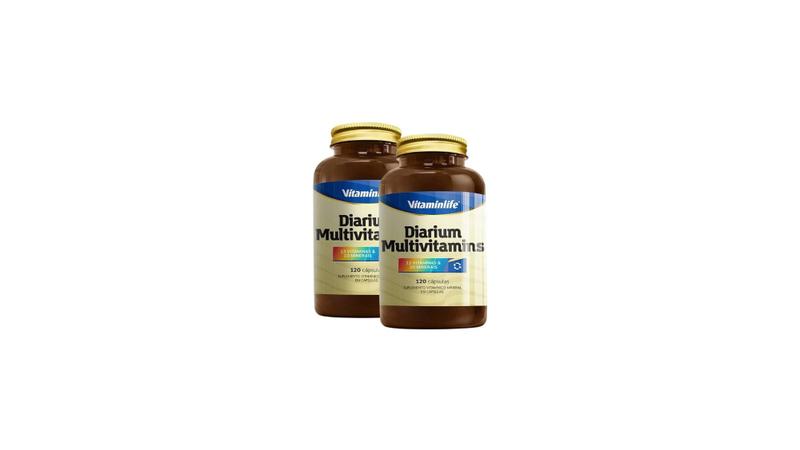 Kit com 2 Diarium Multivitamins (13 vitaminas & 10 minerais) - 60 ...