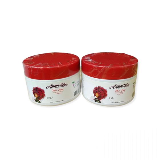 Kit com 2 Mel Cola 300gr Definidor de Cachos Afro Orgãnico - Anna ...