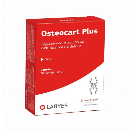 Kit com 2 Osteocart Plus Labyes 30 Comprimidos - Farmácia Pet ...
