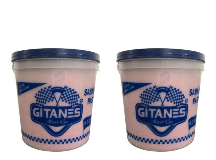 Kit com 2 - Pasta Sabão Desengraxante Gitanes - 4kg - Produtos de Limpeza - Magazine Luiza