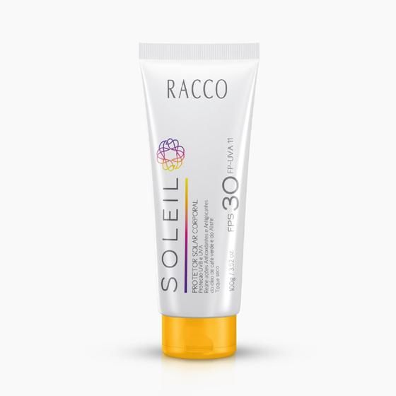 KIT COM 2 Protetor Solar Corporal FPS 30 Soleil Racco,100G (3057 ...