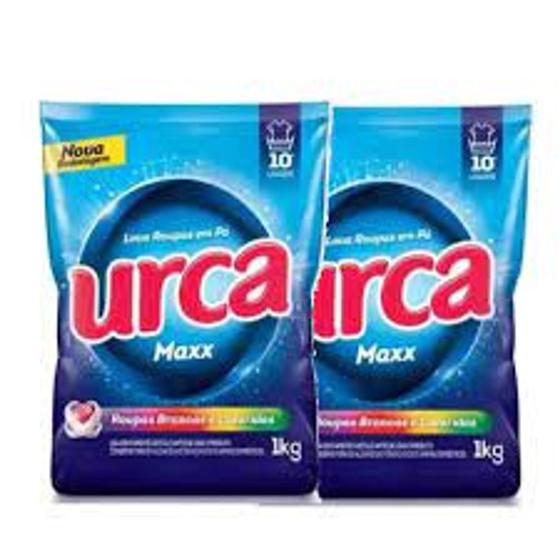 KIT COM 2 UNIDADES Sabao em po Urca Sache 1KG Maxx Refil Plástico - Sabão em Pó - Magazine Luiza