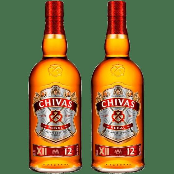 Kit com 2 Whisky Chivas Regal 12 anos 750ml - Whisky - Magazine Luiza