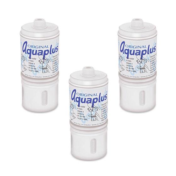 Kit com 3 Filtro Refil Aquaplus 200 Cart Original - Aquaplus 200, EF ...