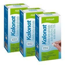 Kit Com 3 Kalonat Removedor Calos Verrugas 10ml Cada Natulab - Pomadas ...