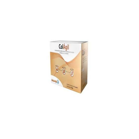 Kit Com 3 Un Colagil Hidrolisado Com 30 Sachês 12G Laranja - Orange ...