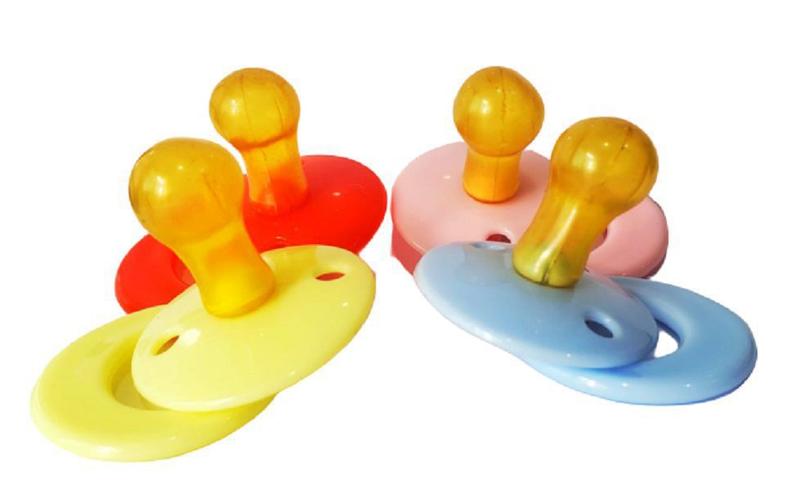 Kit Com 30 Chupetas De Látex Modelo Redonda Cores Variadas - Nino ...