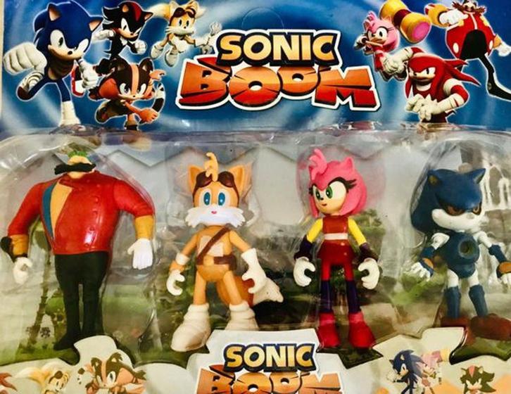 kit com 4 bonecos Sonic Boom - Bonecos - Magazine Luiza