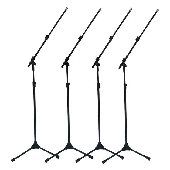 Kit Com 4 Pedestais Tipo Girafa Para Microfone PSU 0135 - RMV ...