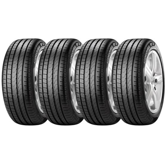 Kit com 4 Pneus Pirelli Aro 16 Cinturato P7 205/55R16 91V - Pneu para Carro - Magazine Luiza