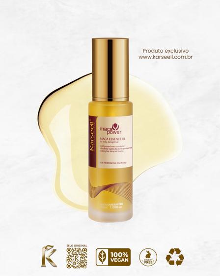 Kit com 5 ampolas de 50ml de oleo essencial para cabelos - KARSELL ...