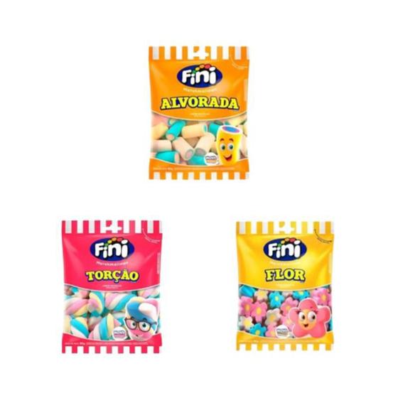 Kit com 5unid de marshmallow fini 80g - Marshmallow - Magazine Luiza